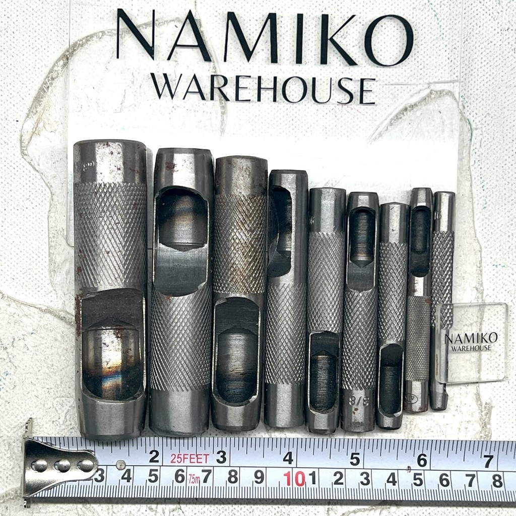 Jual Plong hollow punch pelubang kulit kardus besi 3/8 - 7/8 inch ...