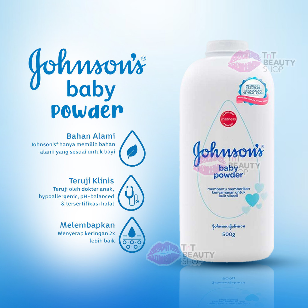 Jual JOHNSON'S Baby Powder - Bedak Bayi 500gr | TnT Beauty Shop ...
