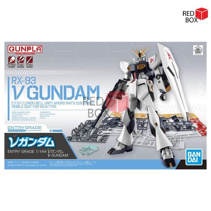 Jual ENTRY GRADE NU GUNDAM BANDAI ORIGINAL GUNPLA EG MODEL KIT 1/144 RX ...
