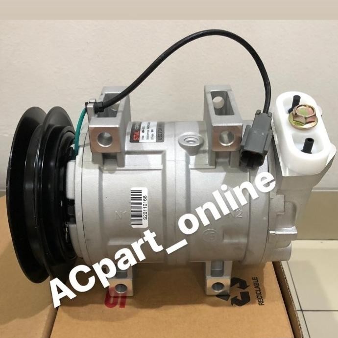 Jual COMPRESSOR KOMPRESOR AC HITACHI KOMATSU PC200 PC 200 ORIGINAL DAN ...
