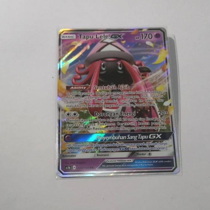Jual Jual [Kartu Pokemon] Tapu Lele GX RR | Shopee Indonesia