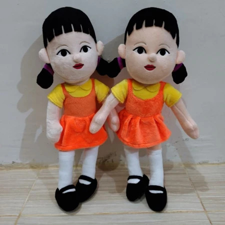 Jual Best Seller! Boneka Squid Game Cewek L Sni (40Cm) Cocok Untuk Anak ...