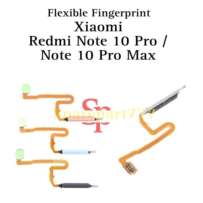 Jual Flexible Fingerprint Xiaomi Redmi Note 10 Pro Note 10 Pro Max ...
