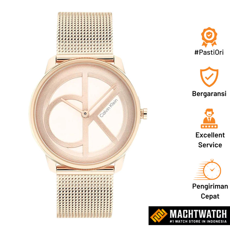 Jual [PAYDAY SALE] Jam Tangan Unisex Calvin Klein Iconic 25200035 Rose ...