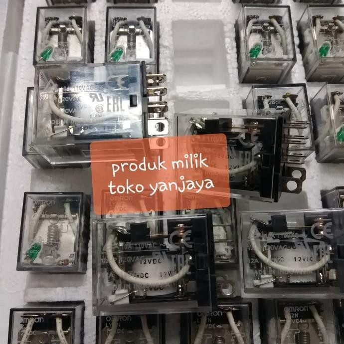 Jual Promo relay omron LY2N 12VDC 10A /omron LY2N 12VDC original COD | Shopee Indonesia