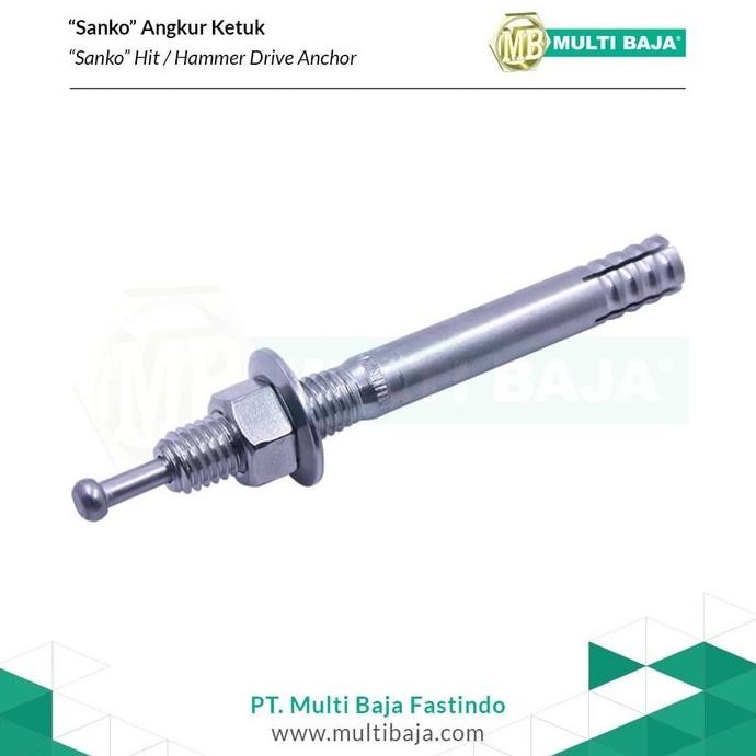 Jual Angkur Ketuk / High Anchor "Sanko" Sus 304 M16 X 100 / Dynabolt ...