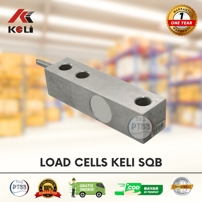 Jual Populer Load Cell Keli Sqb 500Kg / Load Cell Shear Beam Keli Sqb 500 Kg | Shopee Indonesia