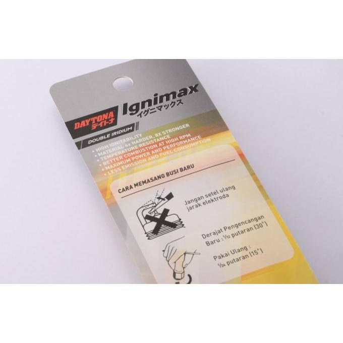 Jual Busi Racing Daytona Double Iridium Cpr9Ea-9 Vario125, Vario150, Beat Original Dan ...