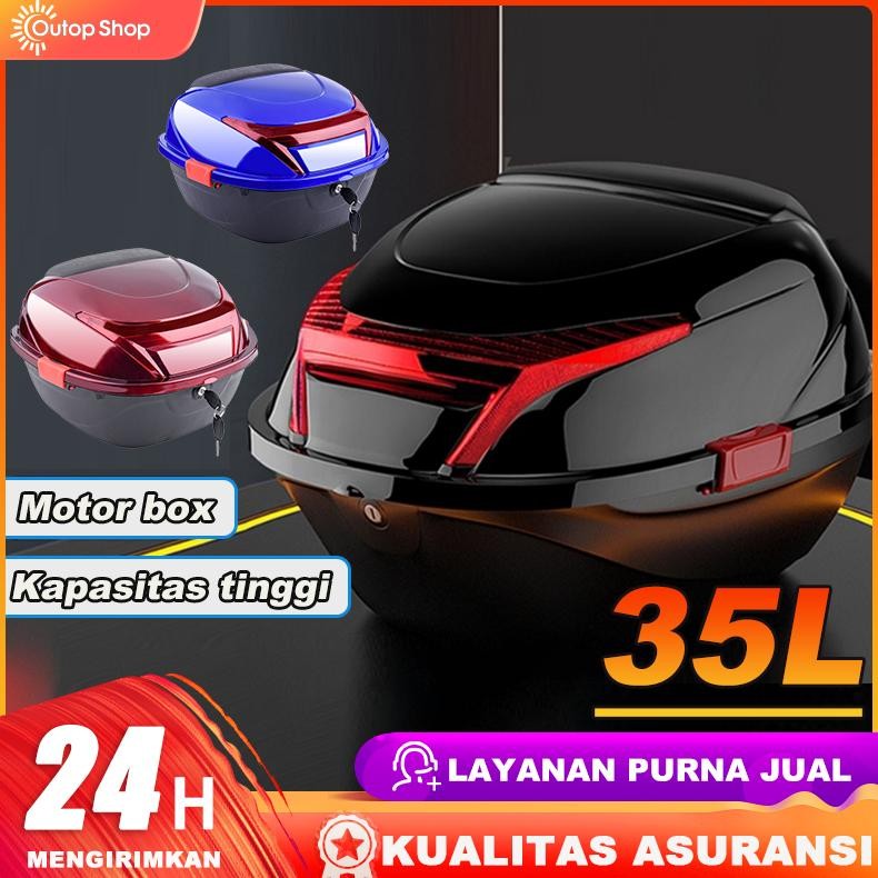 Jual redi Box Motor 35l Belakang Motor Box Motor Tail Box Tailbag Kotak ...