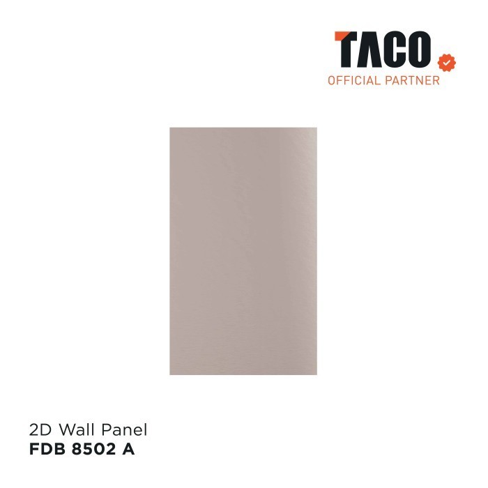 Jual TACO Fideco 2D Wall Panel Metal Brush Tebal 8mm Ukuran 122cm x ...
