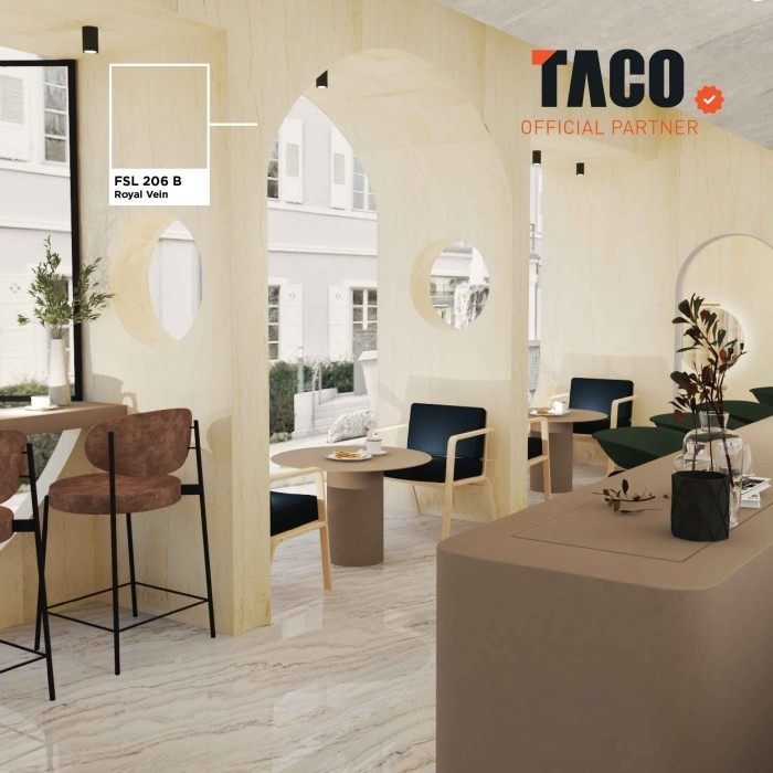 Jual TACO Fideco Wall Panel Stone Veneer Non Translucent Tebal 2mm ...