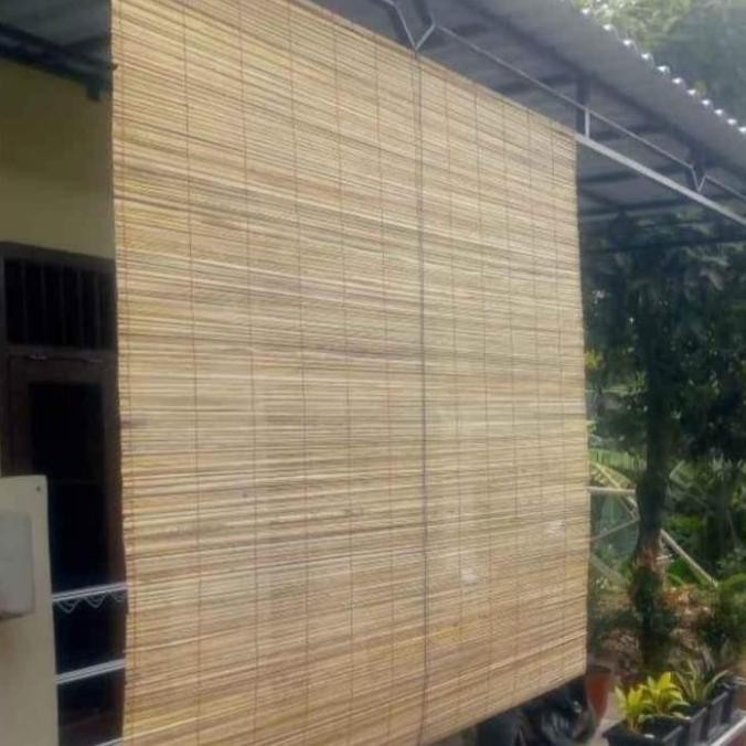 Jual Tirai Kerei Kulit Bambu Outdoor Ukuran 2X3Meter | Shopee Indonesia