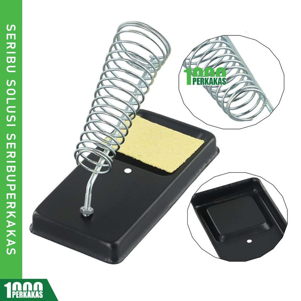 Jual 1P Solder Dudukan Persegi 126mm x 60mm / Tatakan Stand Kotak ...