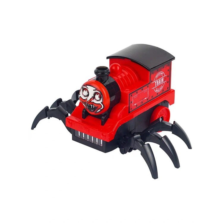 Jual Promo Super Mainan Kereta Choo Choo Charles Monster Train Universal Action 360 With Music ...