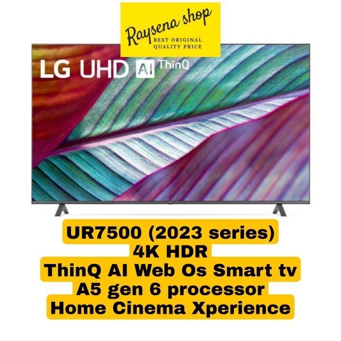 Jual Lg 65Ur7500 / 65Ur7500Psc 4K Smart Tv 65 Inch 2023 Series | Shopee ...