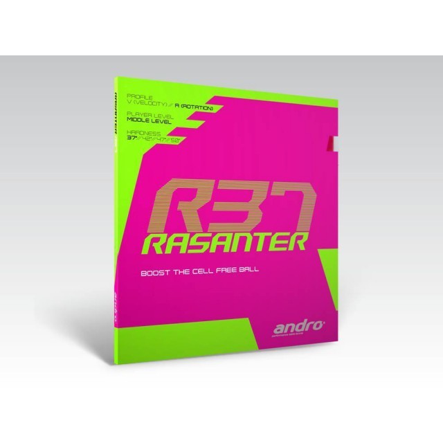 Jual NEW Karet Tenis Meja Andro Rasanter R37 2.3mm | Shopee Indonesia