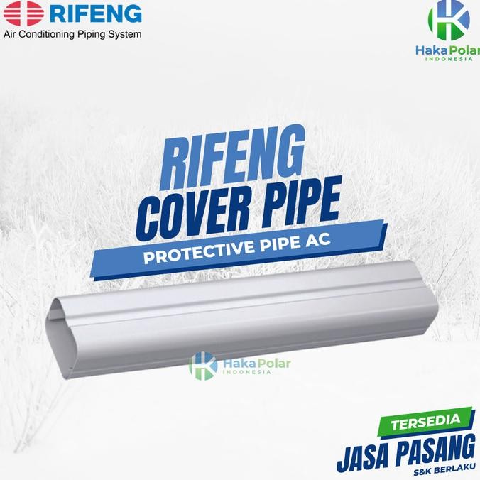 Jual Protective Pipe / Cover Pipa Ac Rifeng Uk. 1 Meter Putih | Shopee ...