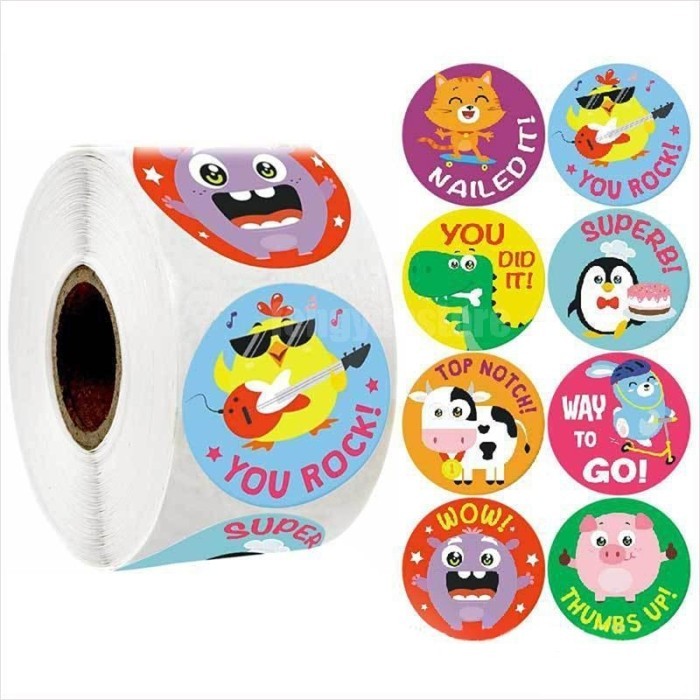 Jual Label Sticker THANK YOU Stiker Kemasan Hamper Souvenir Kado Pesta ...