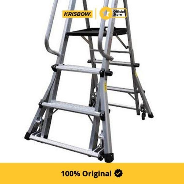 Jual Krisbow 1.1 mtr Tangga Aluminium Rolling Multi 4X2 Step Prlrm1108 ...