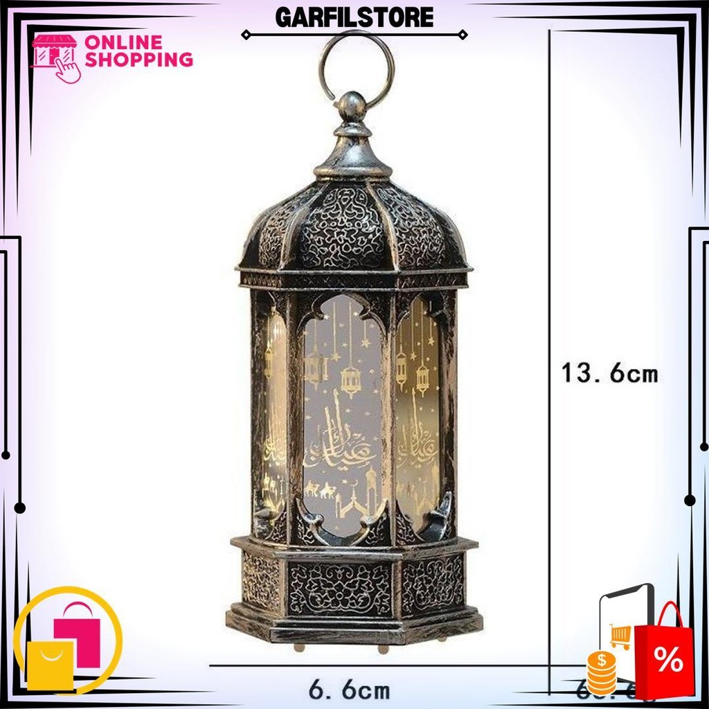 Jual Dekorasi Lampu Ramadan Idul Fitri Led Gantung Pintu Edisi Lebaran ...