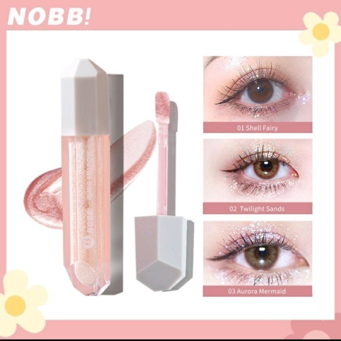Jual CUCI GUDANG NOBB Glitter Eyeshadow Mermaid Color Beauty bling Fine ...