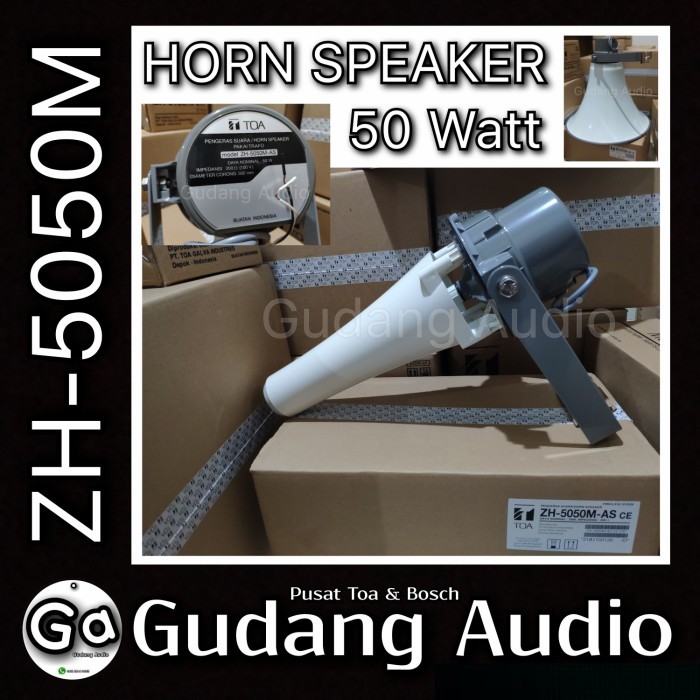 Jual Speaker TOA ZH-5050M ZH 5050 M 50 watt + Trafo Matching Unit Baru / Segel - Garansi Resmi ...