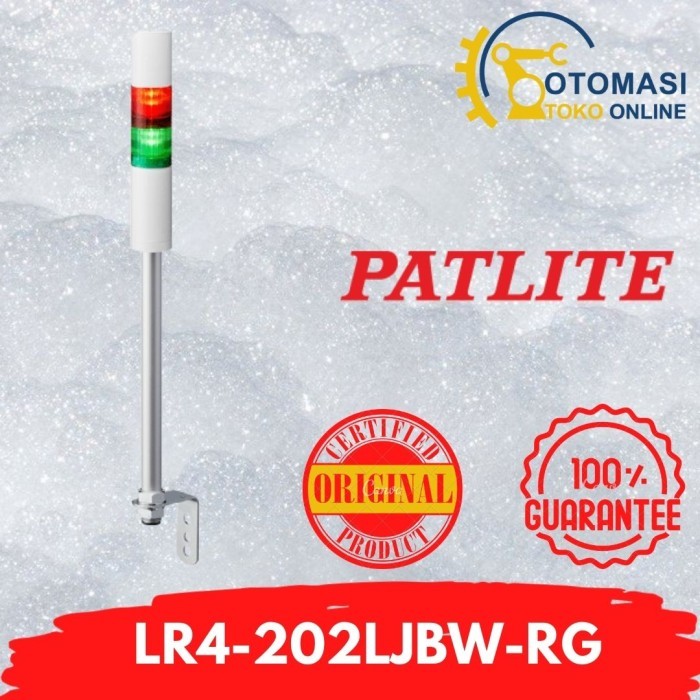 Jual PATLITE SIGNAL TOWER LIGHT LR4-202LJBW-RG | Shopee Indonesia