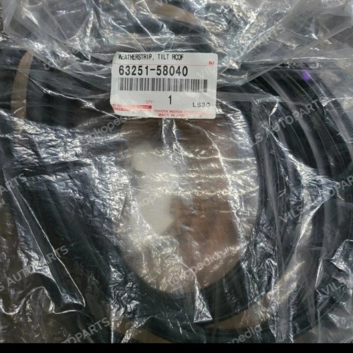 Jual Karet Roof Atas Kaca Sunroof New Alphard Vellfire Agh30 2016-2019 ...