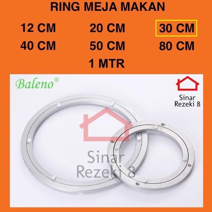 Jual 30 Cm 12" Kolaher Ring Meja Putar Makan Putar Lazy Susan Rotate ...