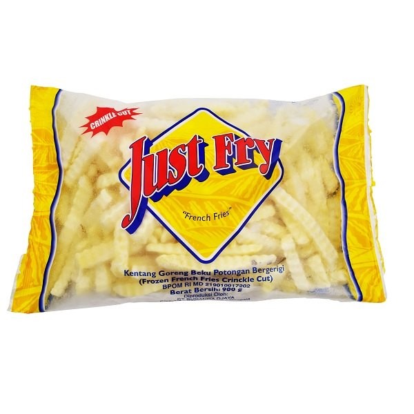 Jual JUST FRY CRINKLE CUT 900 GR - KENTANG | Shopee Indonesia