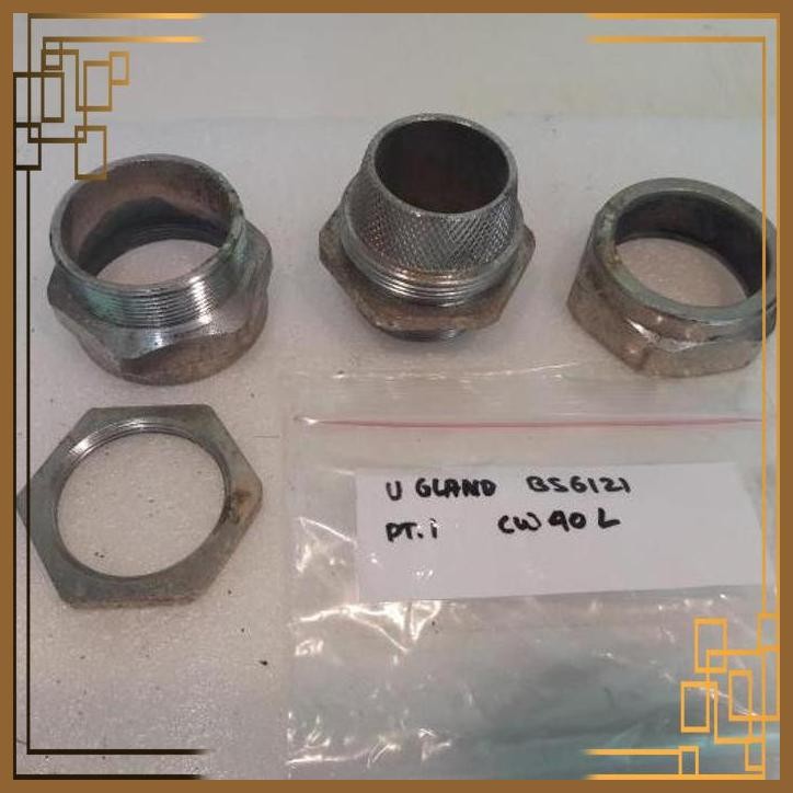 Jual [CDJ] U-GLAND BS6121 PT-1 CW 40L ARMOUR BRASS NICKEL EX-PROOF, INDIA (BEKAS) | Shopee Indonesia