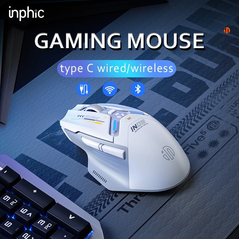 Jual INPHIC IN9 Mouse Berkabel & Nirkabel Mouse Gaming Pencahayaan RGB ...