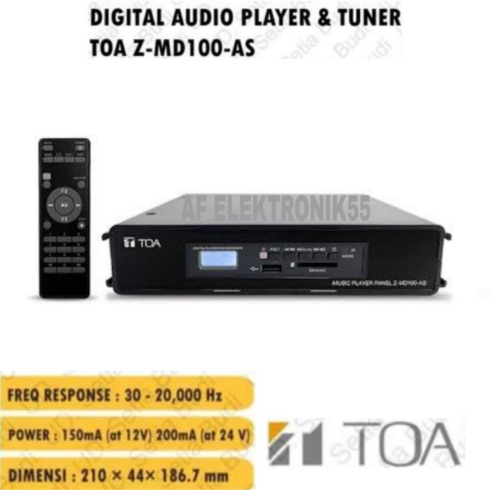 Jual Toa Z-Md 100 As Media Player Original | Shopee Indonesia