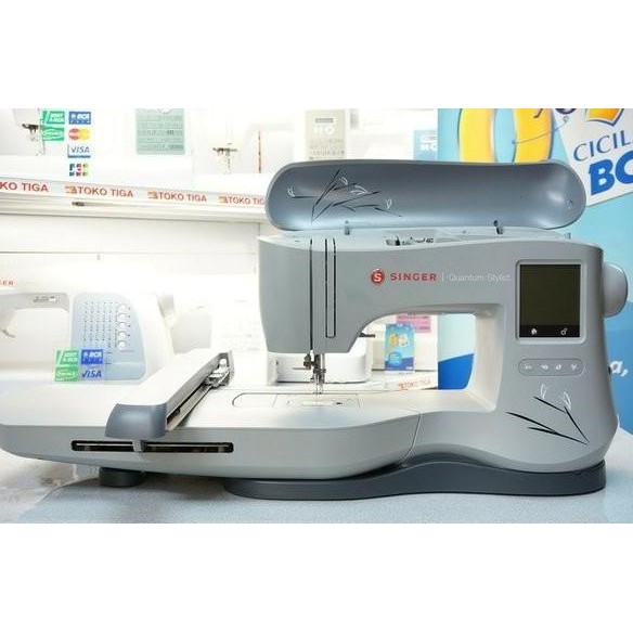 Jual Mesin Jahit Bordir Komputer Singer Em 200 - Em200 Quantum Stylist ...