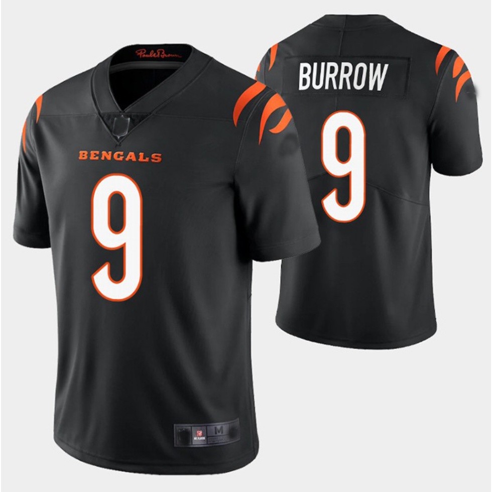 Jual Jersey Sepak Bola NFL Super Bowl Cincinnati Bengals 9 BURROW 1 ...