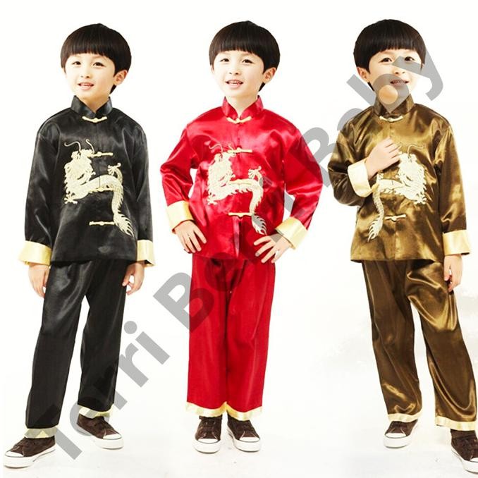 Jual Cheongsam Kostum Baju Tang Suit Imlek Adat Tradisonal Cowo China ...