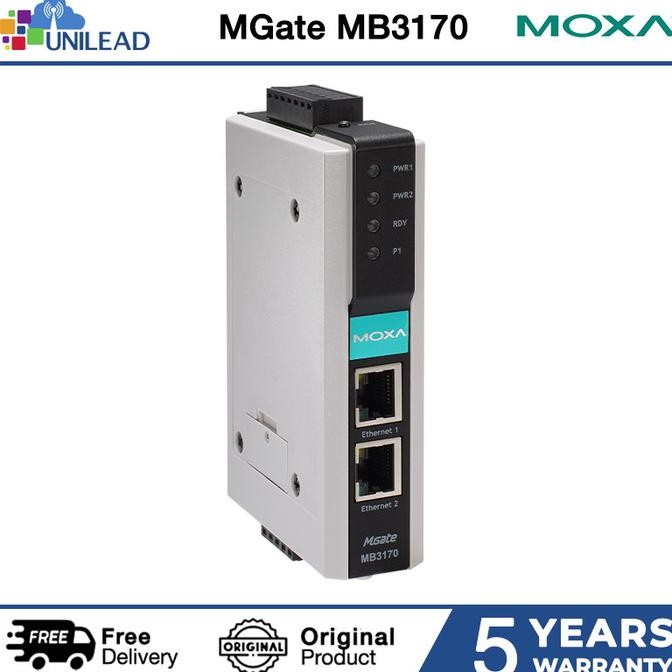 Jual MOXA MGATE MB3170, SERIAL RS-232/422/485 TO-ETHERNET MODBUS GATEWAY ORIGINAL DAN TERPERCAYA ...