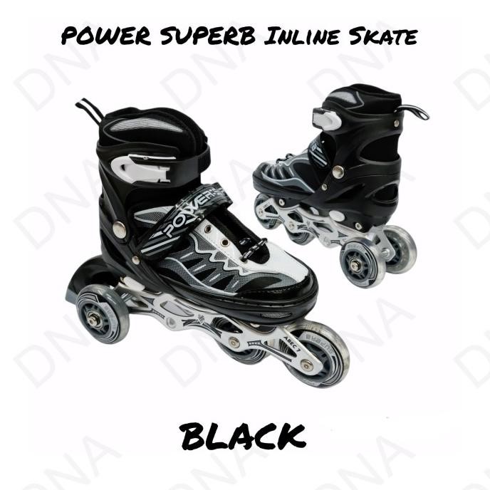 Jual HARGA DISC - Sepatu Roda Power Superb Bajaj Hitam (+ Baut Bajaj ...