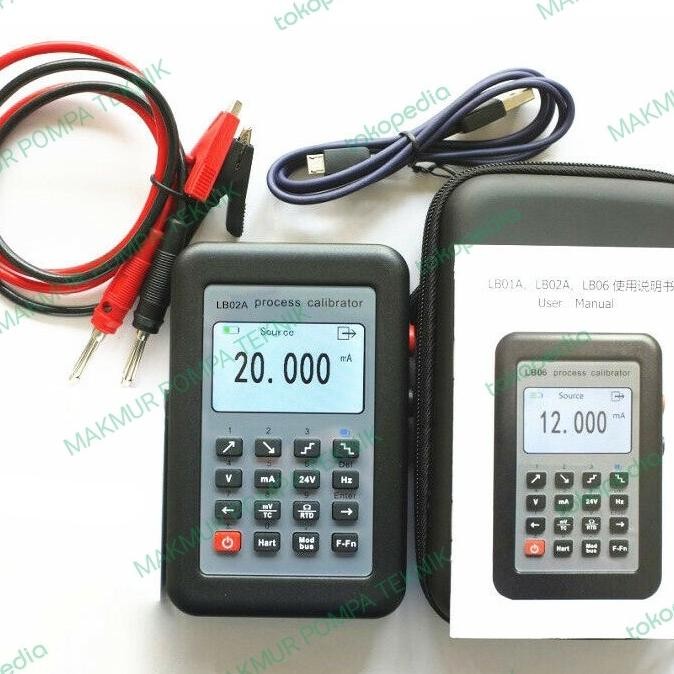 Jual Process Calibrator Hart Modbus Lb06 Signal Generator Source ...