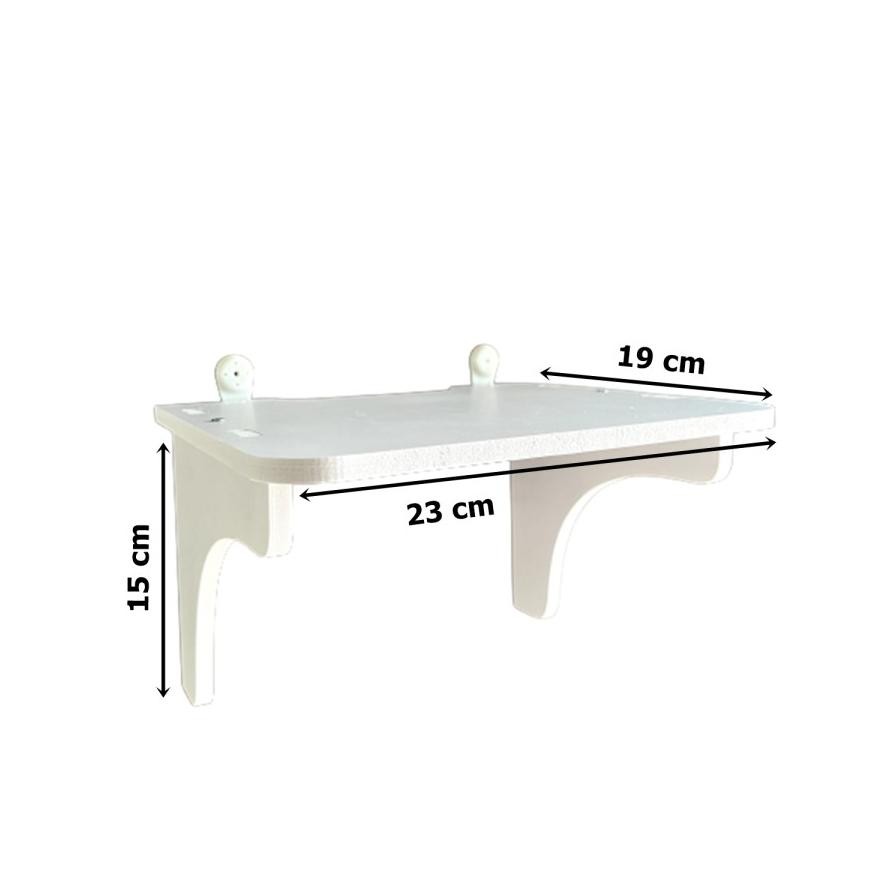 Jual Rak Dinding Router Wifi Modem Tempat Penyimpanan Set Top Box Stb ...