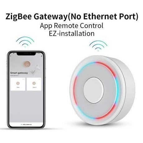 Jual Smart Wireless ZigBee Gateway Hub Tuya Smartlife Home Automation ...
