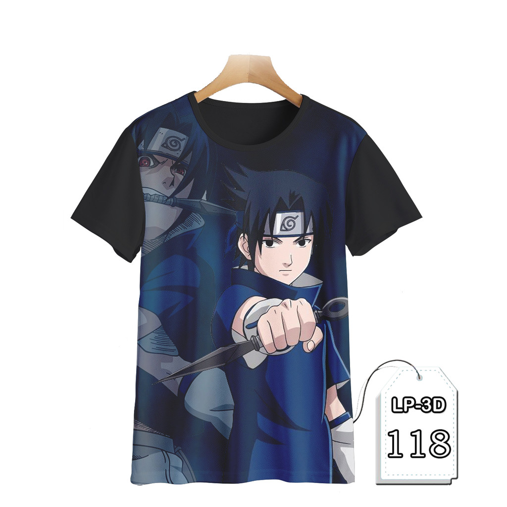 Jual Baju Sasuke Uchiha Baju Anak dan Dewasa Naruto Uzumaki 3D Anime ...