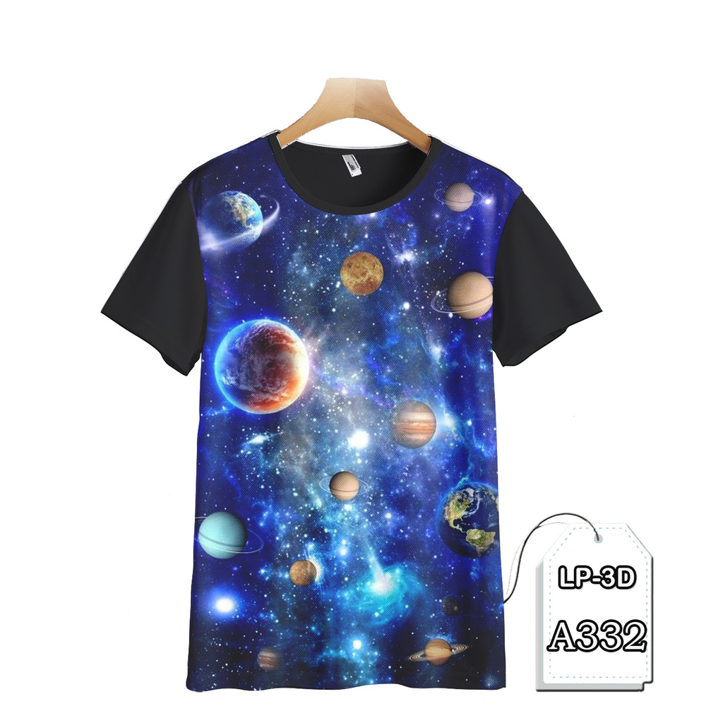 Jual Baju Planet Kaos Anak dan Dewasa Planet Galaxy Printing 3D LP3D ...