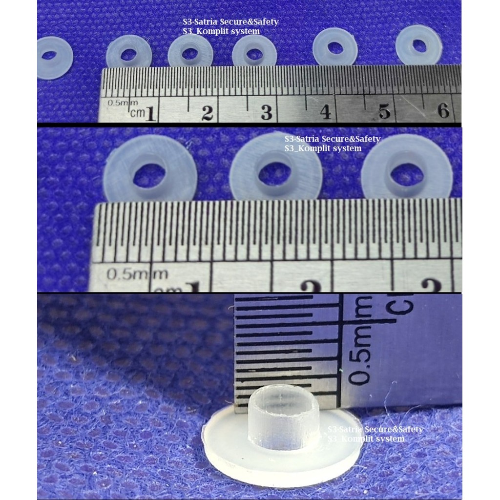 Jual Plastik Nylon Bushing mika Isolator Ring Kancing Transistor Mosfet ...