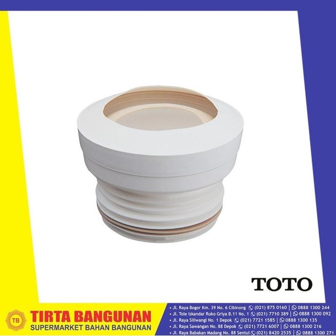 Jual TOTO TX215C SLIP-IN CONNECTOR ORIGINAL TOTO/ GASKET KLOSET ...