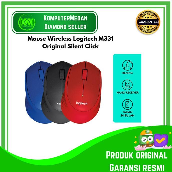 Jual HARGA DISC - Mouse Wireless Logitech M331 Original | Shopee Indonesia