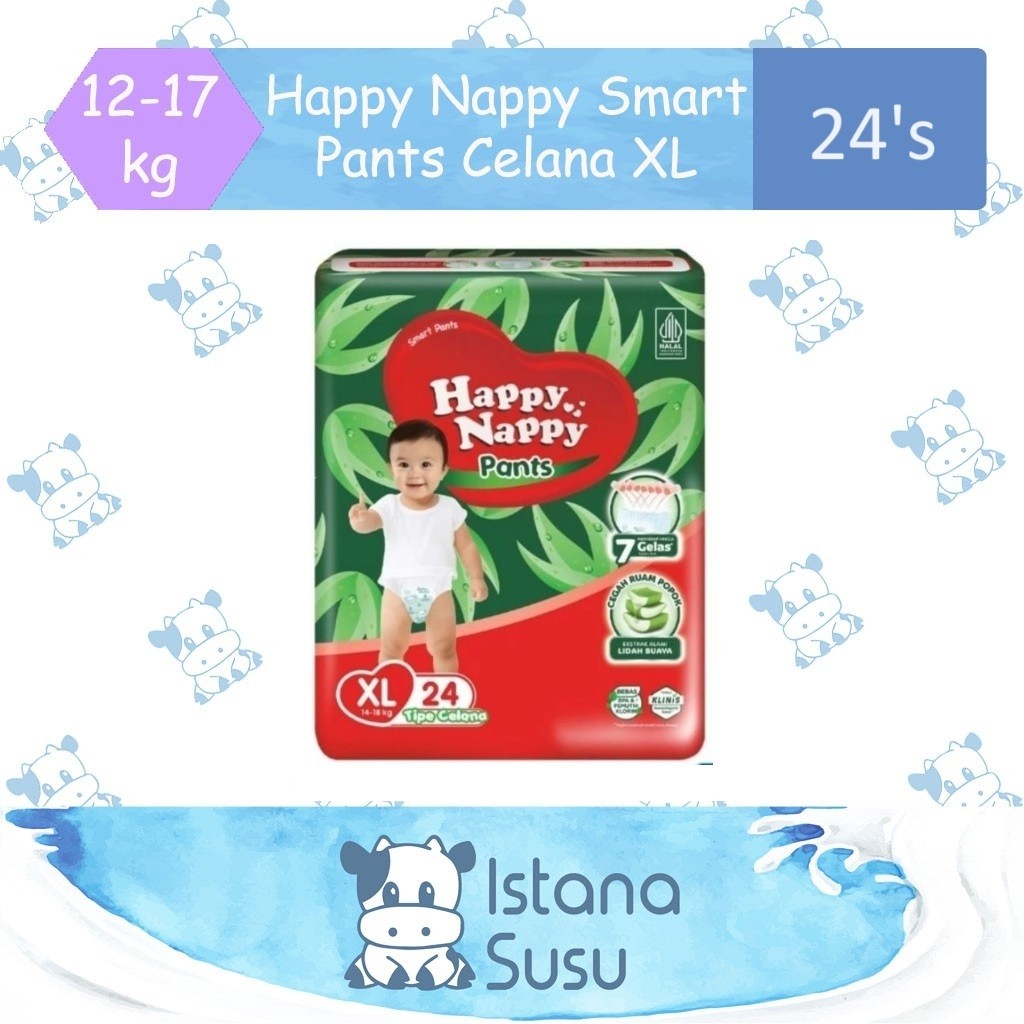 Jual Happy Nappy Smart Pants Celana Ukuran S / M / L / XL / XXL ...
