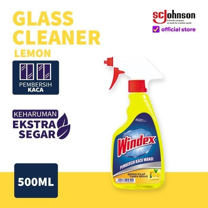 Jual Windex Liquid Lemon Pump 500mL | Shopee Indonesia