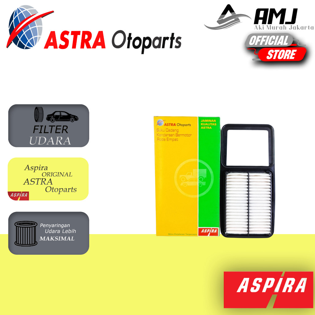 Jual FILTER UDARA / AIR FILTER ASPIRA AYLA 1.000CC AGYA 1.000CC 17801 ...