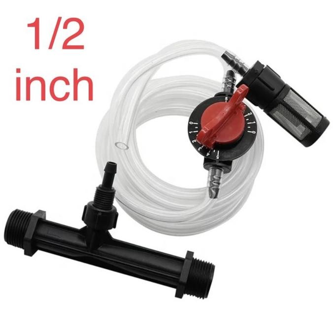 Jual NEW SELANG VENTURI 1/2 INCH PUPUK MIXER FILTER INJECTOR HIDROPONIK ...